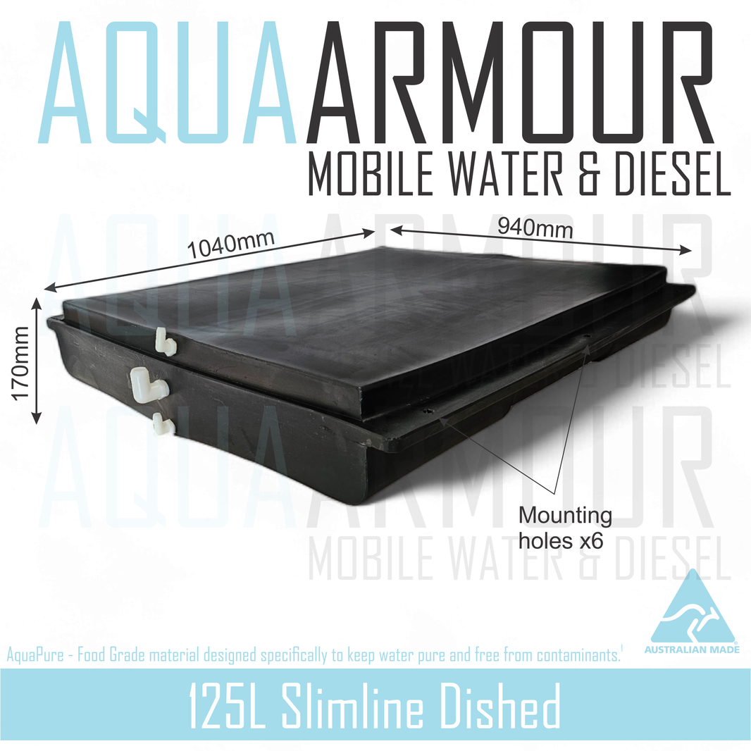 Under Tray Water Tank Range For Ute & 4WD - Food Grade & Aussie Made ...