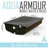 Under Tray Water Tank Range For Ute & 4WD - Food Grade & Aussie Made ...