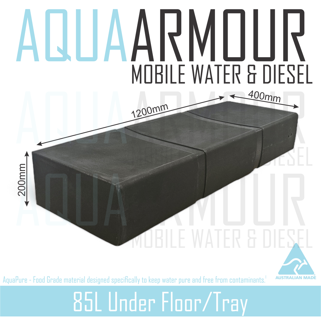 Under Tray Water Tank Range For Utes - Aqua Armour