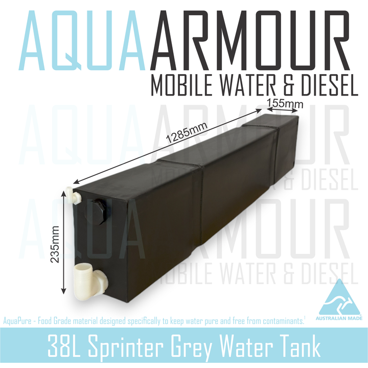 Mercedes Sprinter Water Tanks | Fresh & Grey Storage Tank Kits – Aqua ...