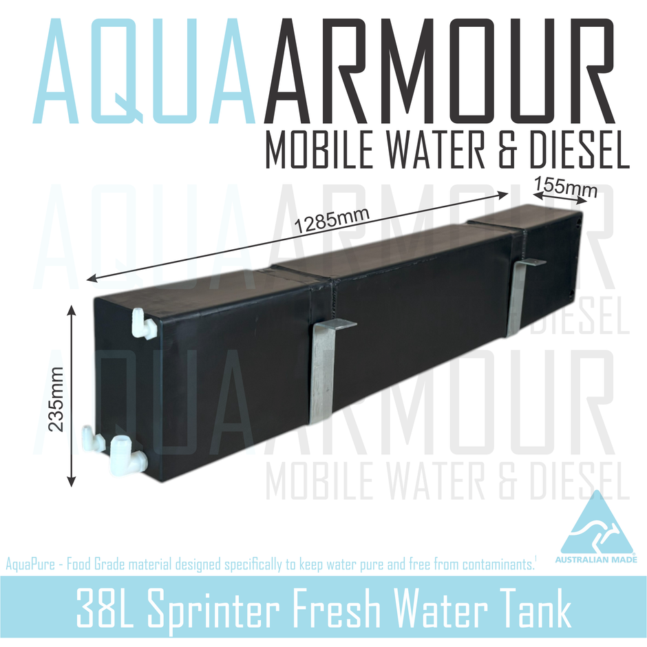 Mercedes Sprinter Water Tanks | Fresh & Grey Storage Tank Kits – Aqua ...